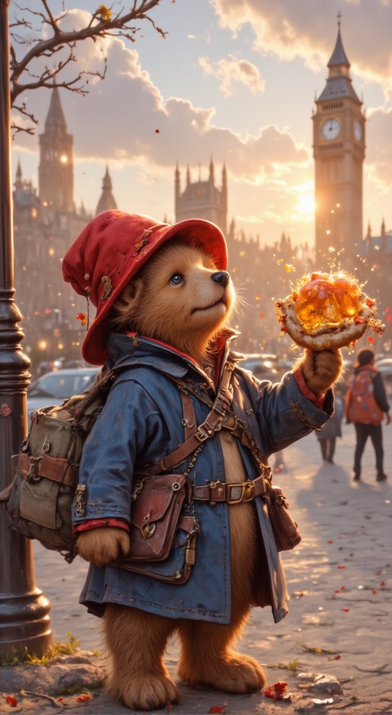 Daily theme: Paddington | image created by kei | Tensor.Art