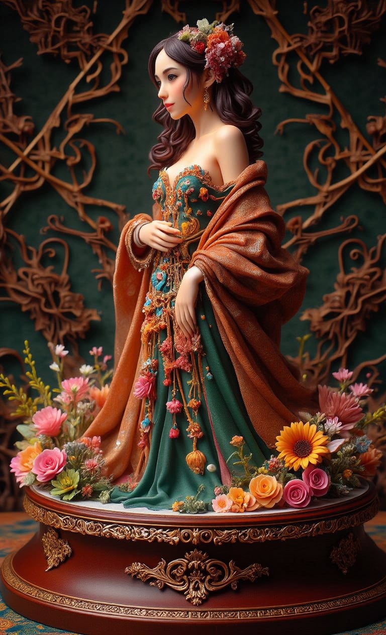 Elegant Gucci Goddess: A stunn | image created by kei | Tensor.Art