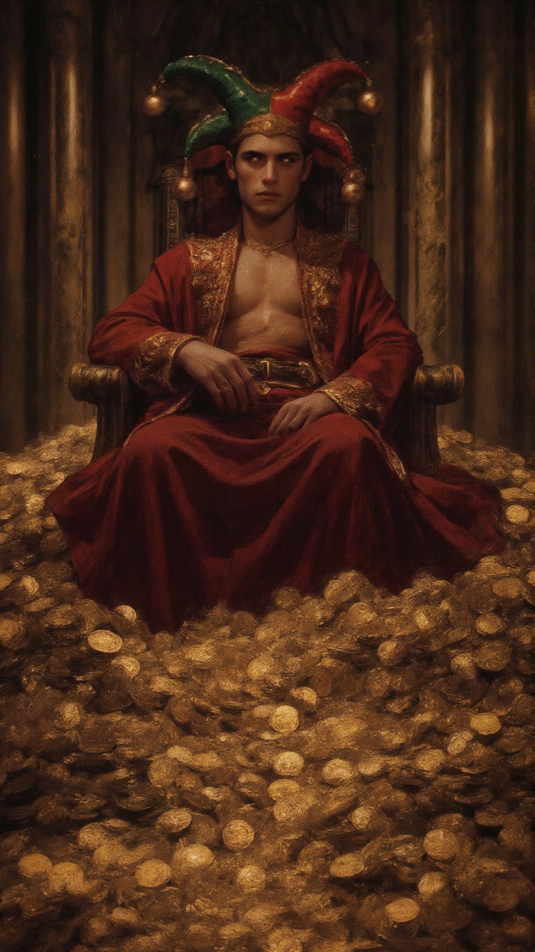 l'avidità personificata | image created by FINNNNNNNNNN | Tensor.Art