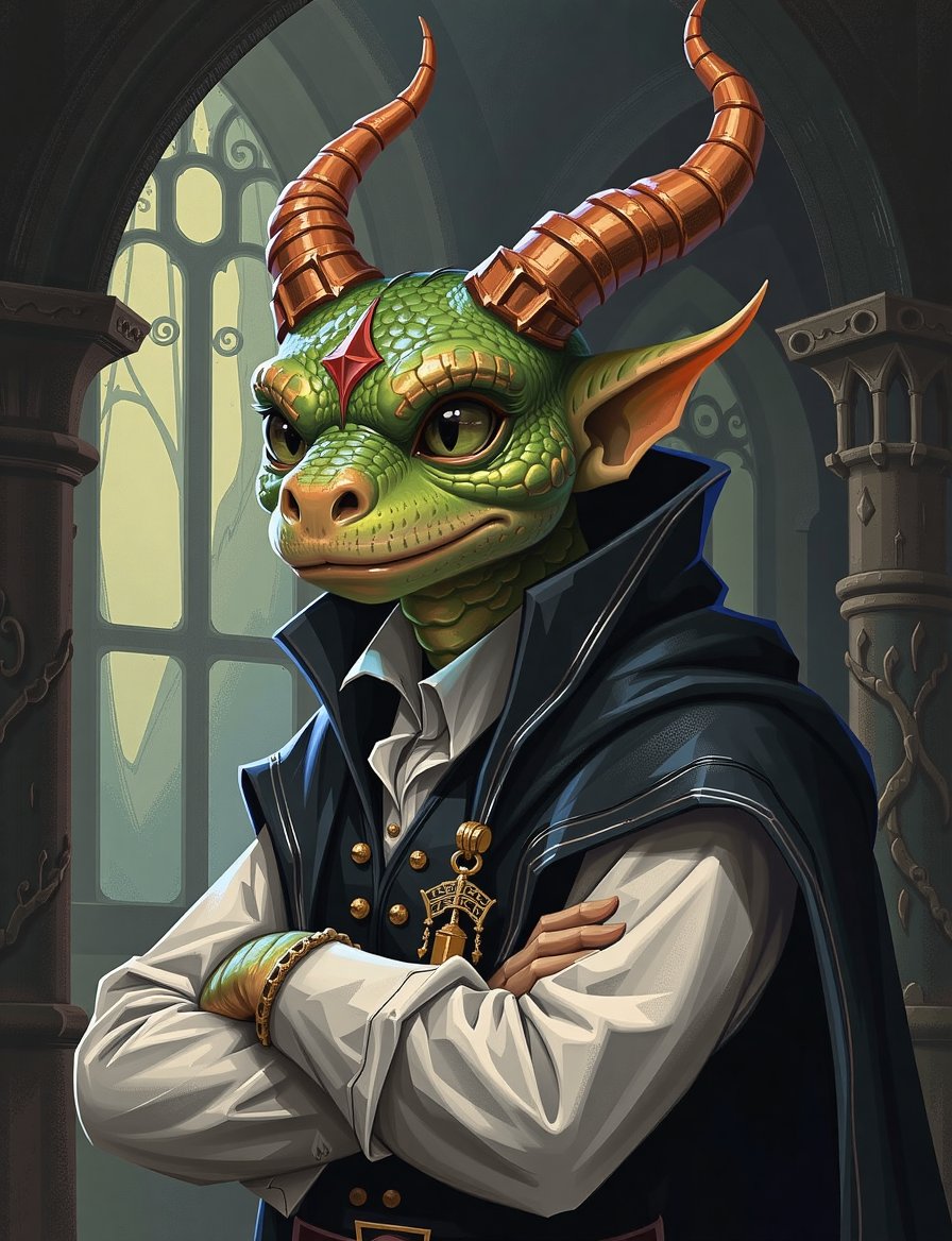 A head and shoulders portrait | image created by Crystalballmech ...