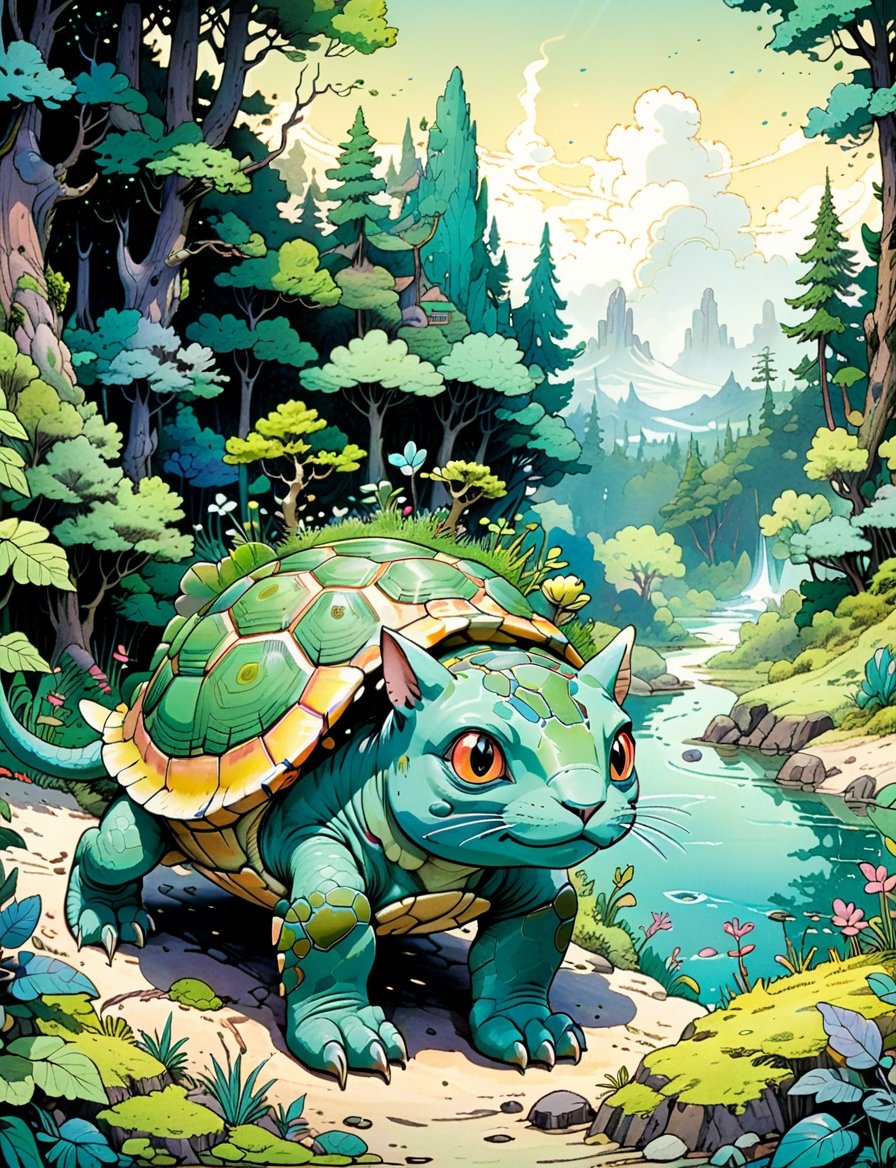 crazy creature | image created by Crystalballmech | Tensor.Art