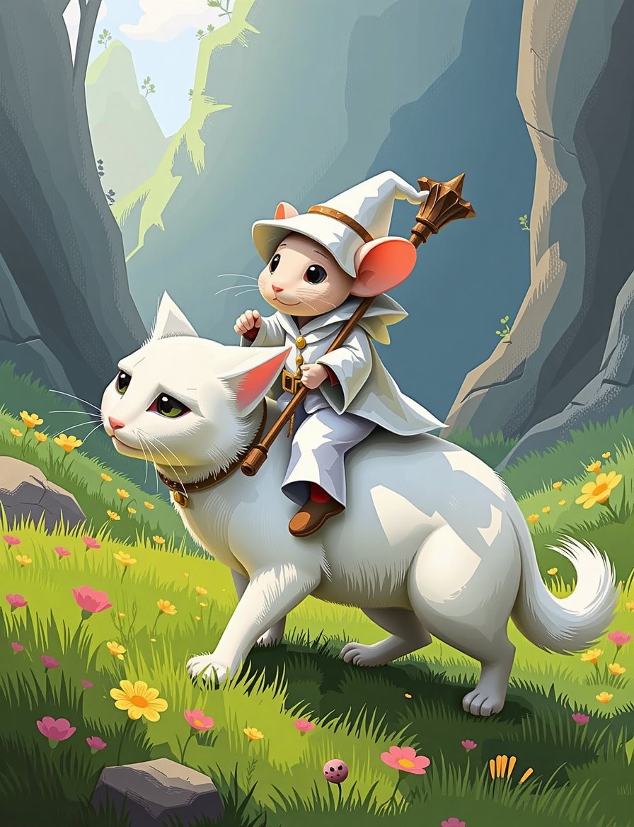 Lord of the Mice | image created by Crystalballmech | Tensor.Art
