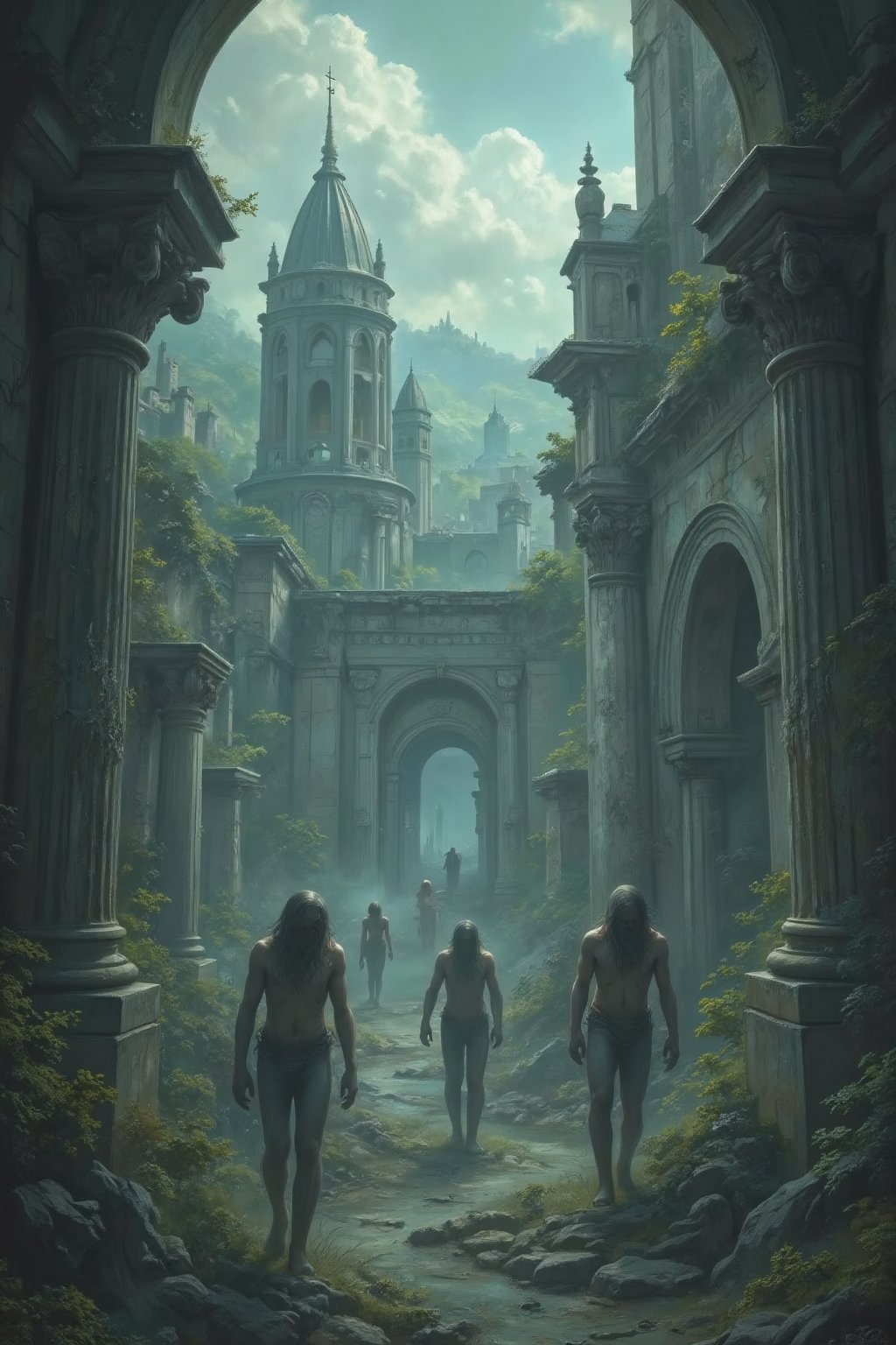 Necropolis02 | image created by Schelo | Tensor.Art