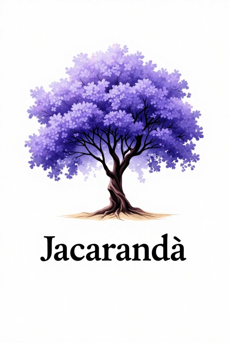 Did you know about the Jacaran | image created by JSP | Tensor.Art