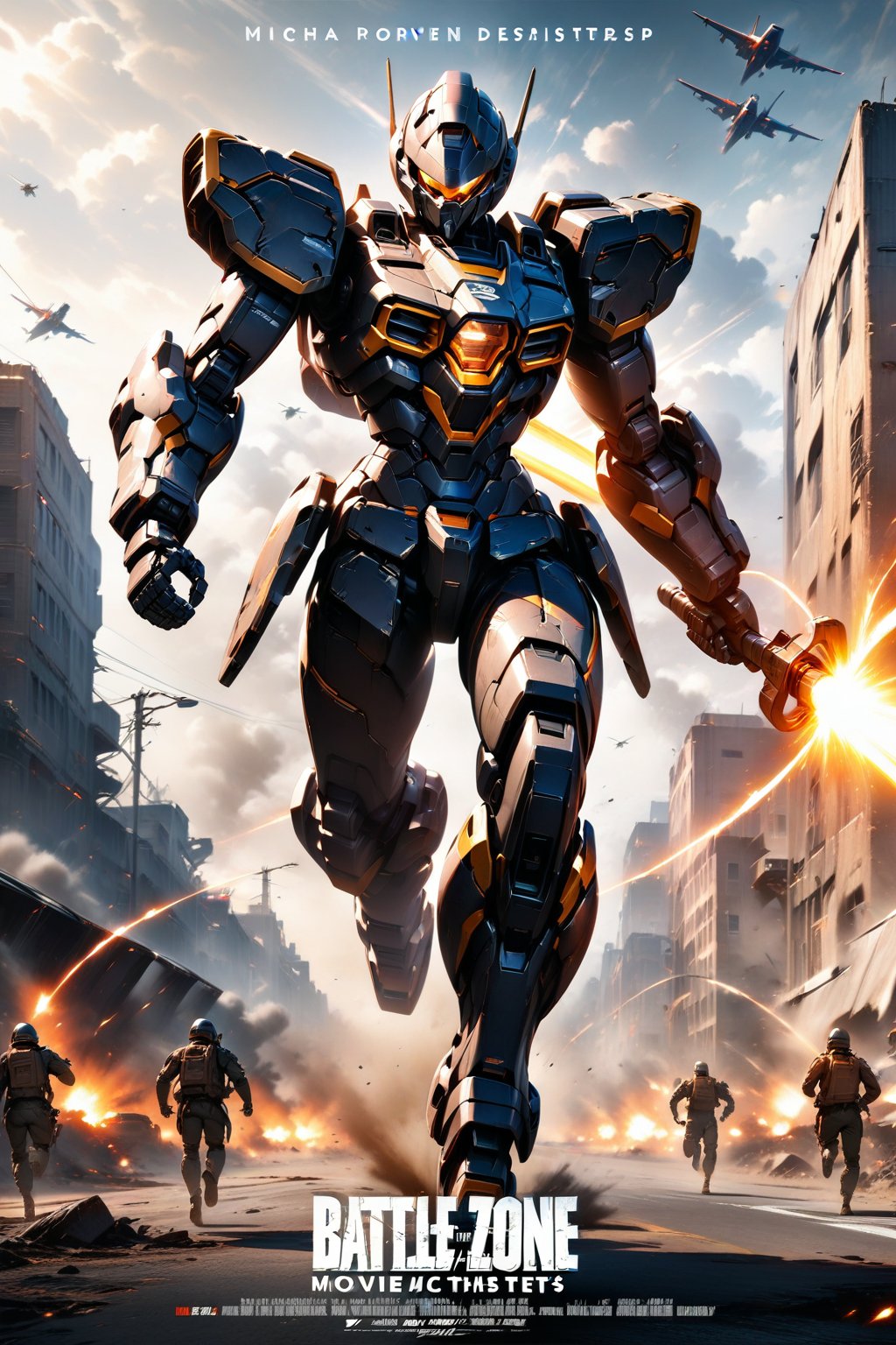 solo, giant robot, mecha, armo | image created by JSP | Tensor.Art