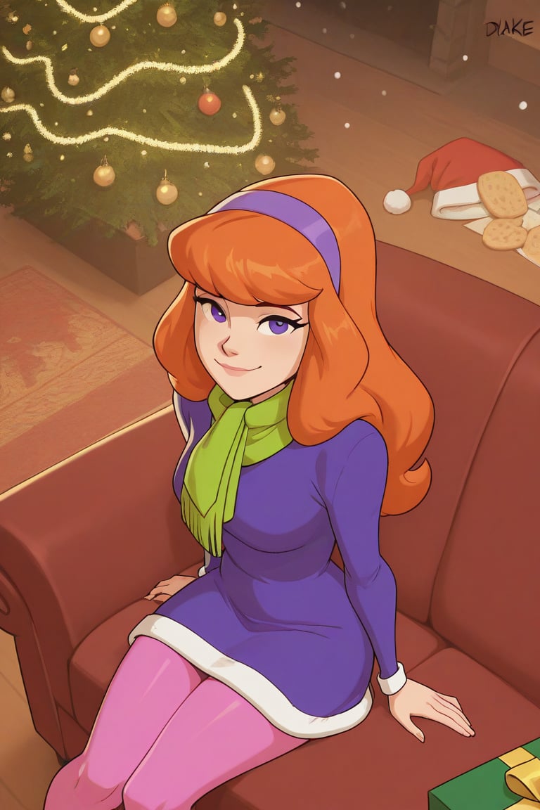 daphne blake on the couch of a | image created by user ...