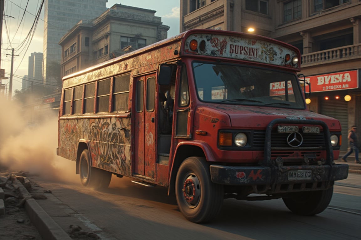 mini bus | image created by hpblast AI | Tensor.Art