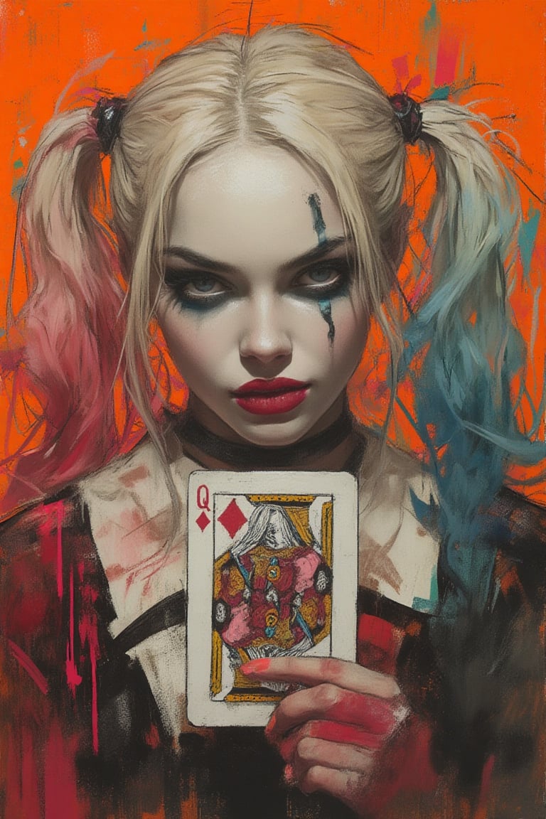 Joker and harley quinn | image created by Tron | Tensor.Art
