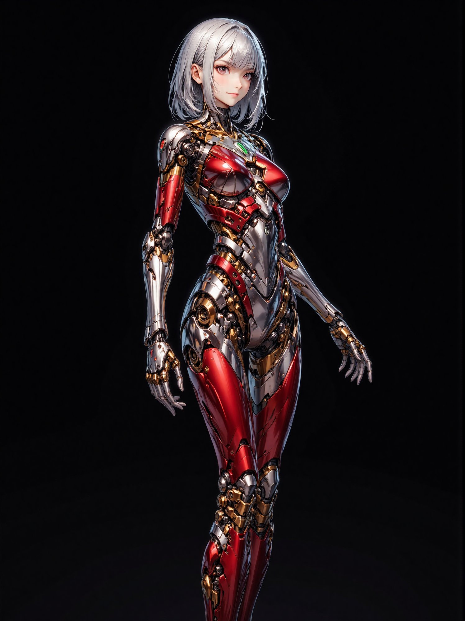 1 mature slender female mechan | image created by mon_mon | Tensor.Art