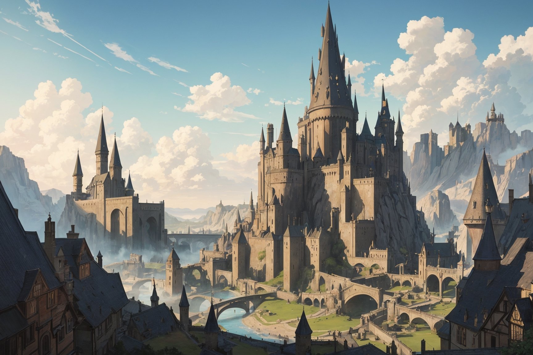 CASTLE | image created by 靜川湊 | Tensor.Art