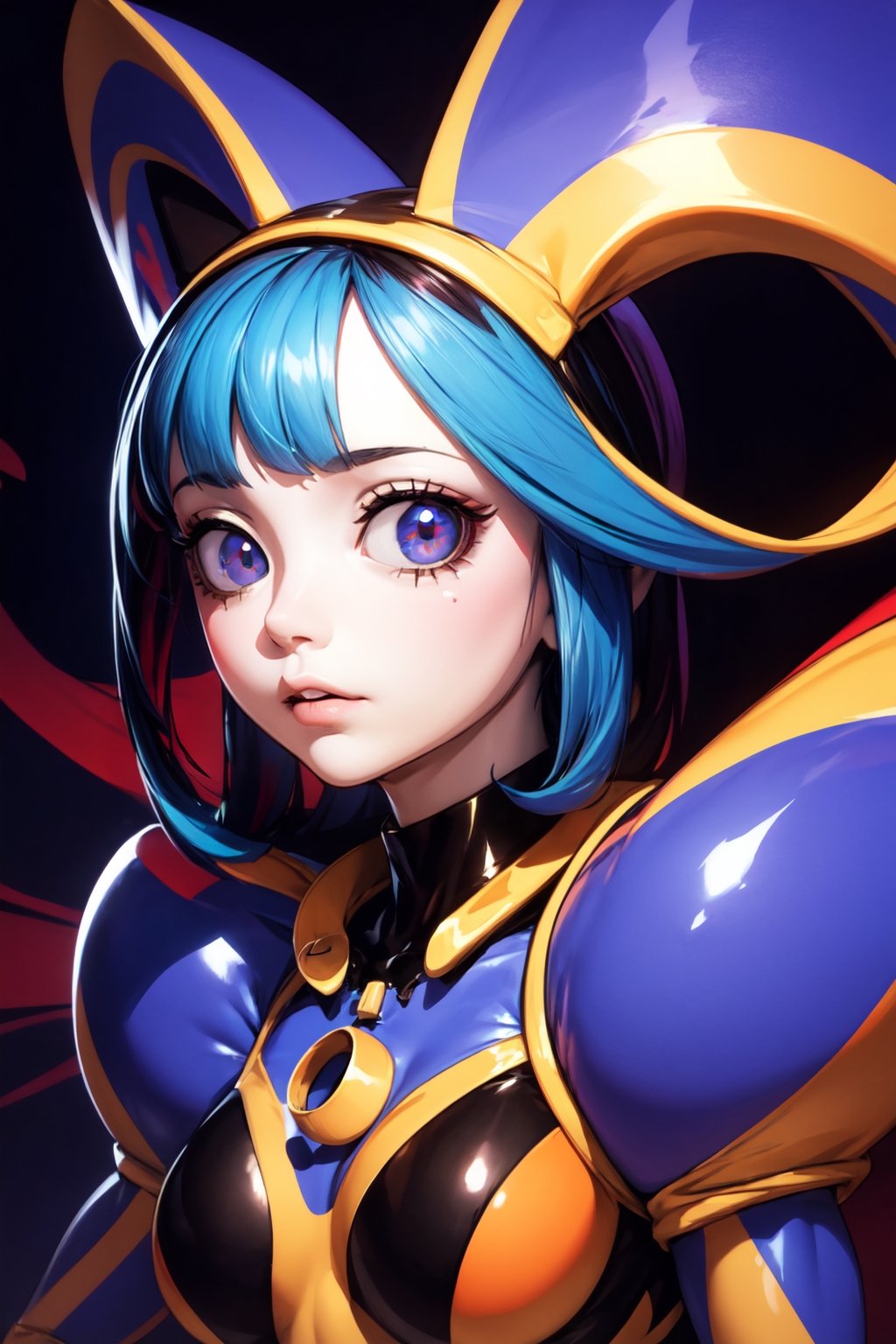 Curious Pomni | image created by user_671793298377053850 | Tensor.Art