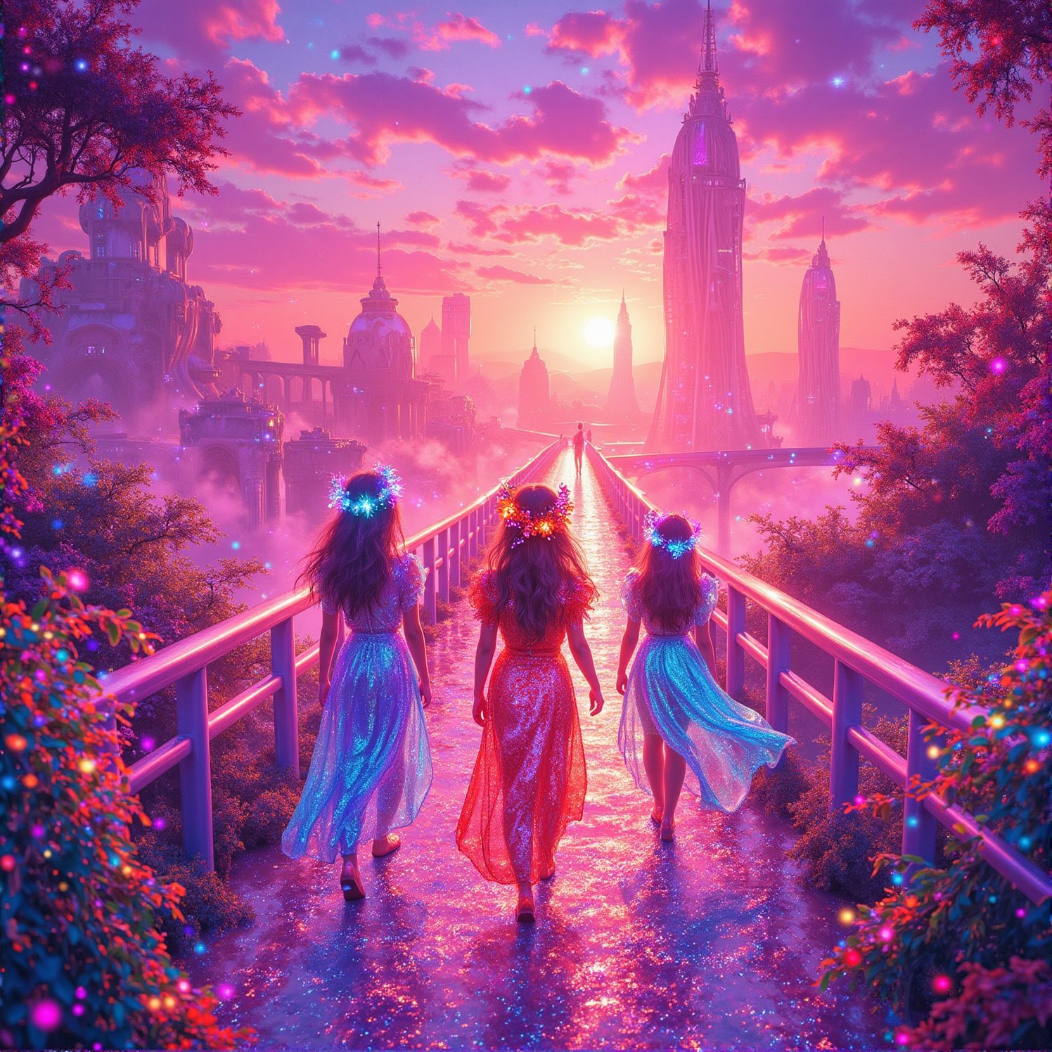 alien summer of love | image created by paulbc | Tensor.Art