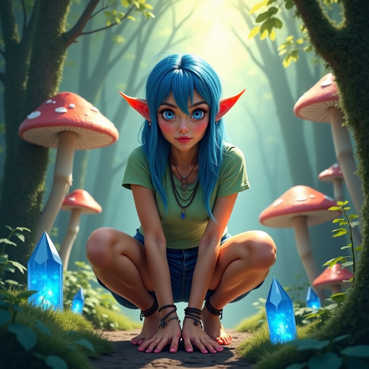forest elf | image created by paulbc | Tensor.Art