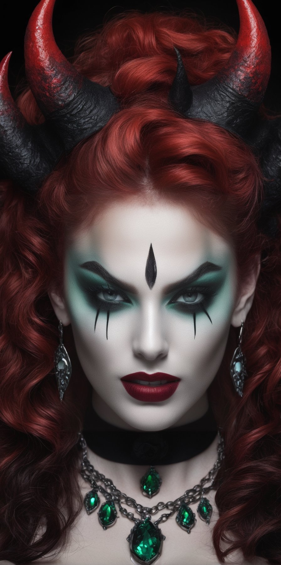Elegant Demon Queens | image created by ᕲᗩᖇᓰᗩ ♥ ᐺᘿᖇSᘿ | Tensor.Art