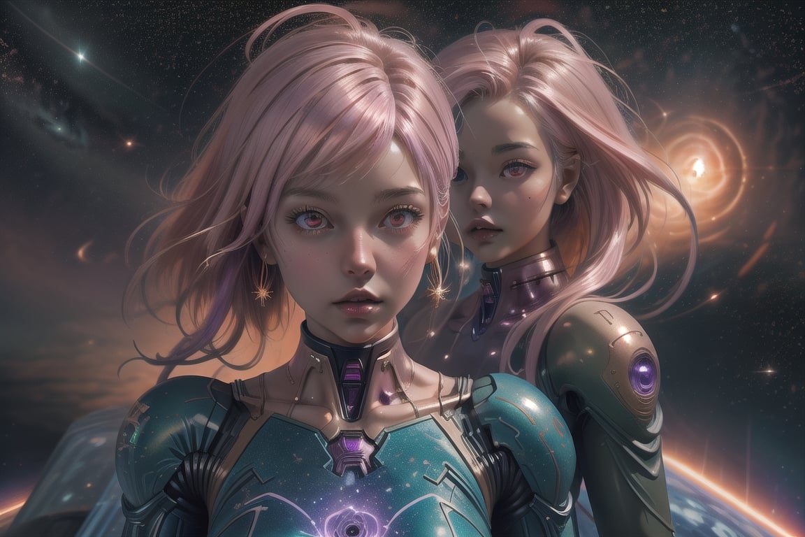 Space Girls | image created by Eclipse | Tensor.Art