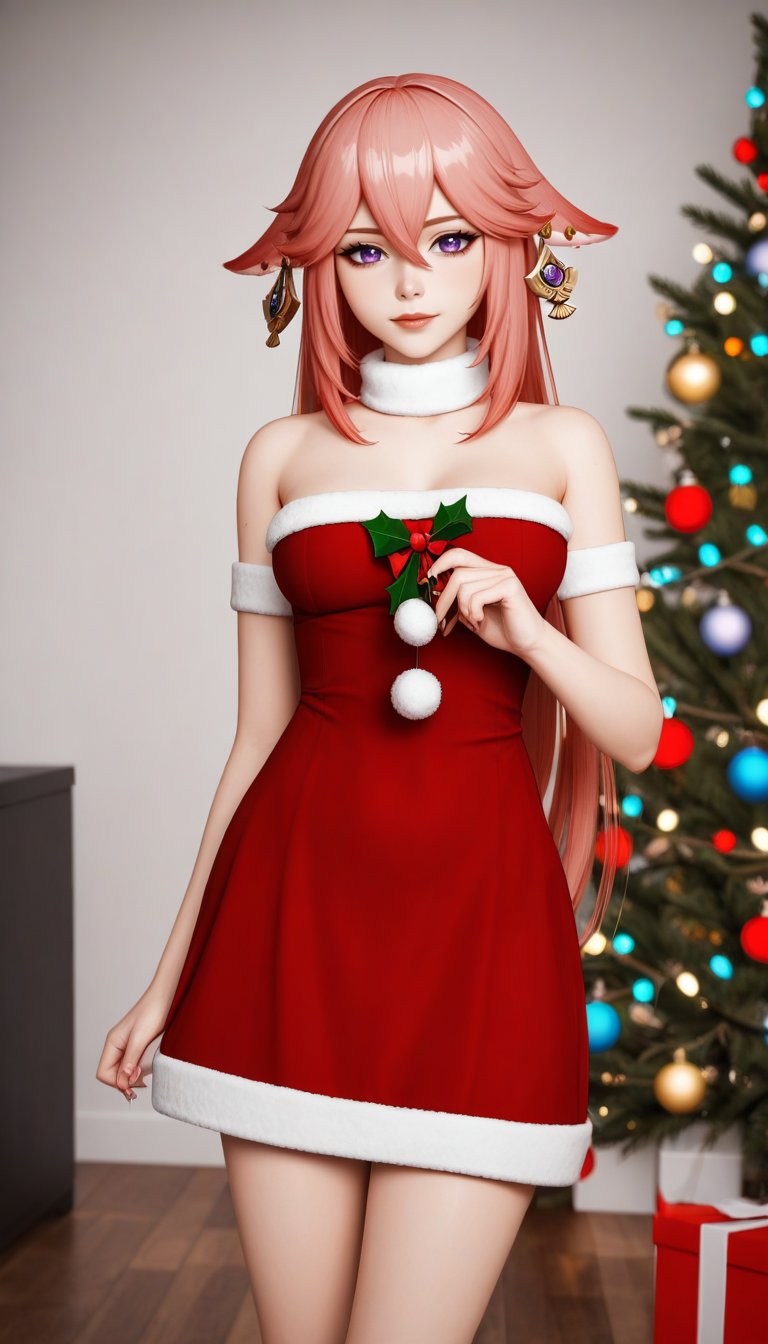 yae_(genshin_impact), Yae Miko | image created by Cands | Tensor.Art