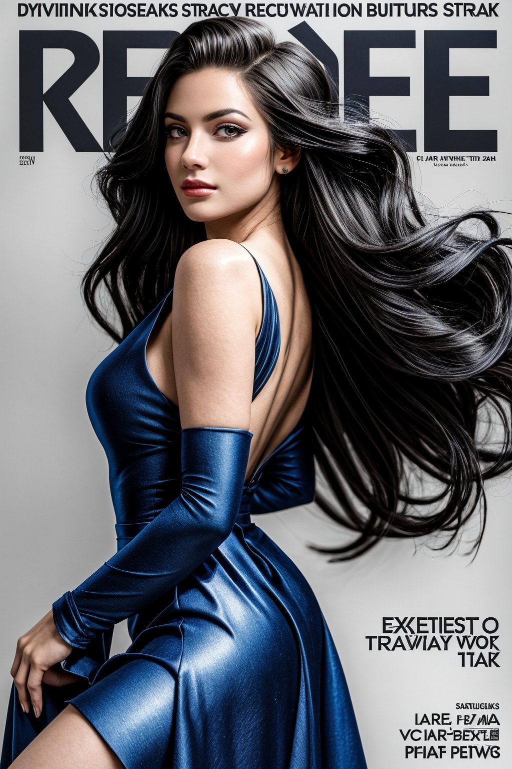 Magazine Cover | image created by Cands | Tensor.Art
