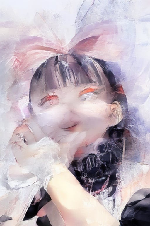 1girl, twintails, bangs, red e | image created by Reze incorporated ...