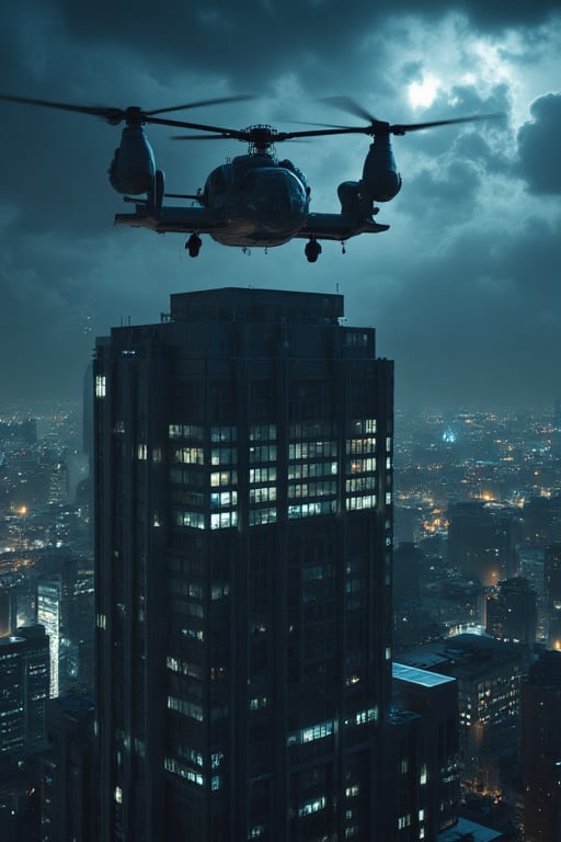 Night mission | image created by Mister E7 | Tensor.Art