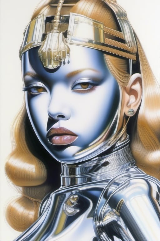 inspired by hajime sorayama | image created by user_681435504251724890 ...