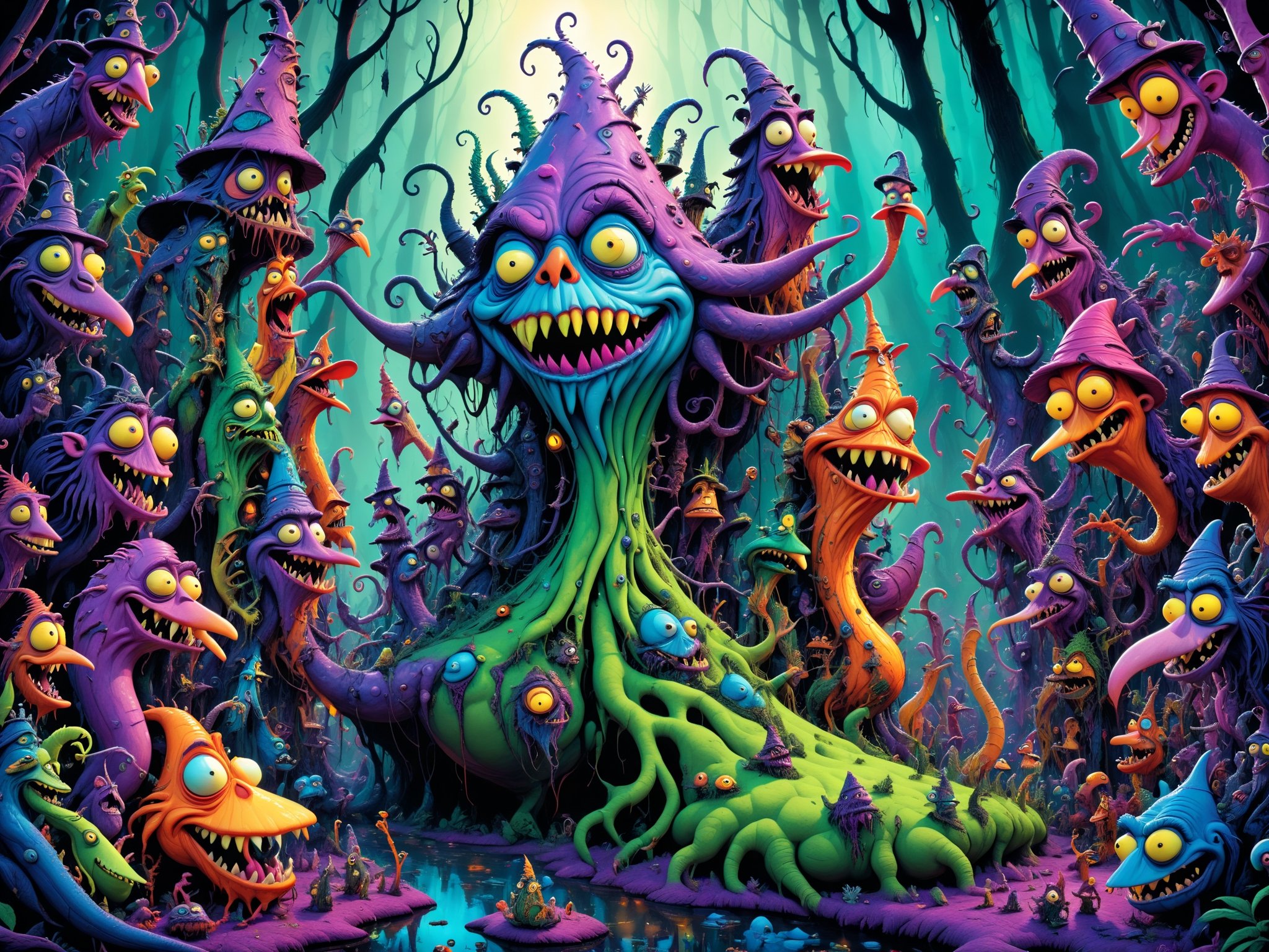 Monsters | image created by Incindious471199 | Tensor.Art