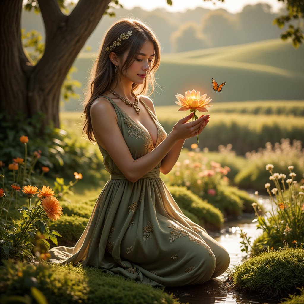 panorama,1girl, perfect body, | image created by KMCX | Tensor.Art