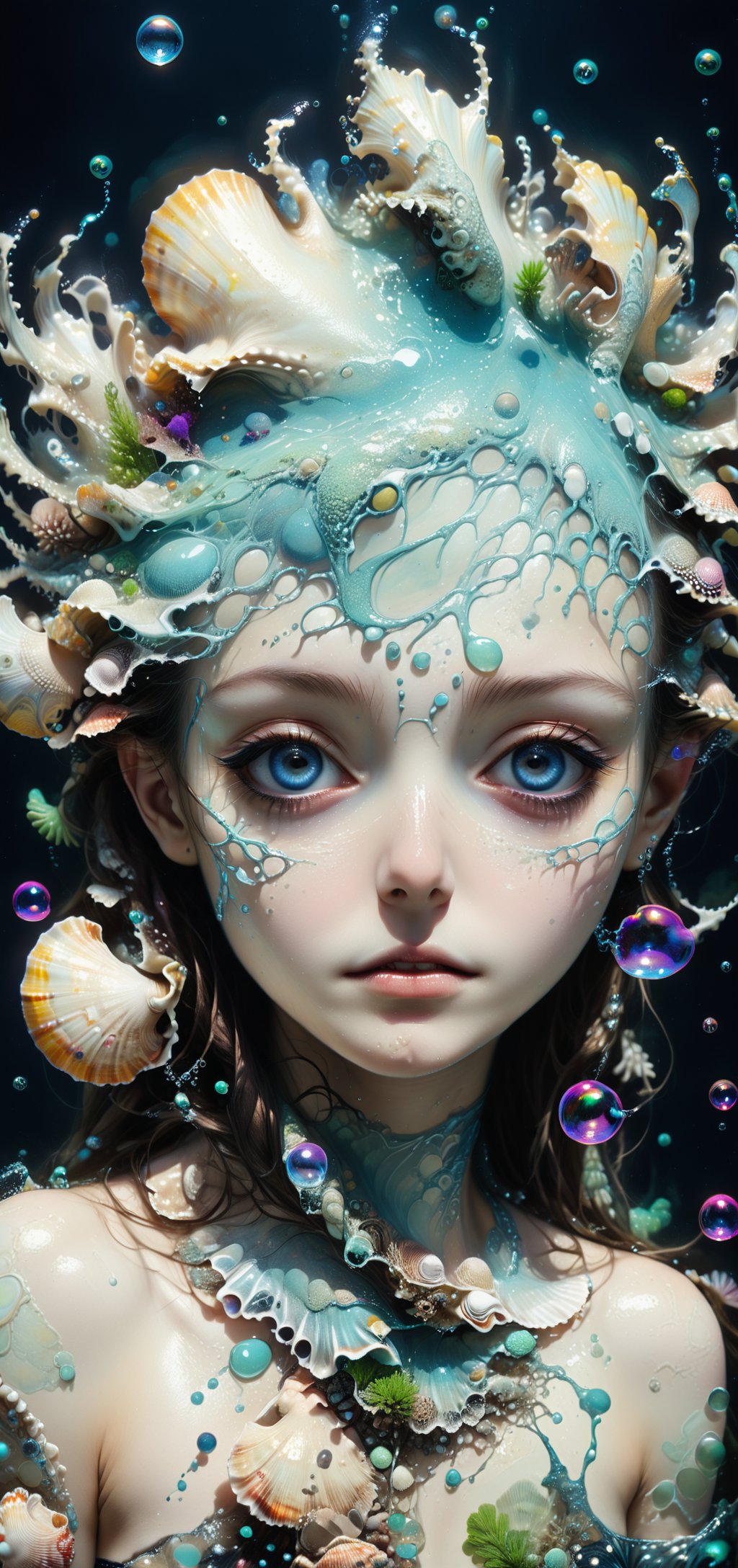 Realistic Aqua Girl X | image created by Hyper Hypnotic Hydra | Tensor.Art
