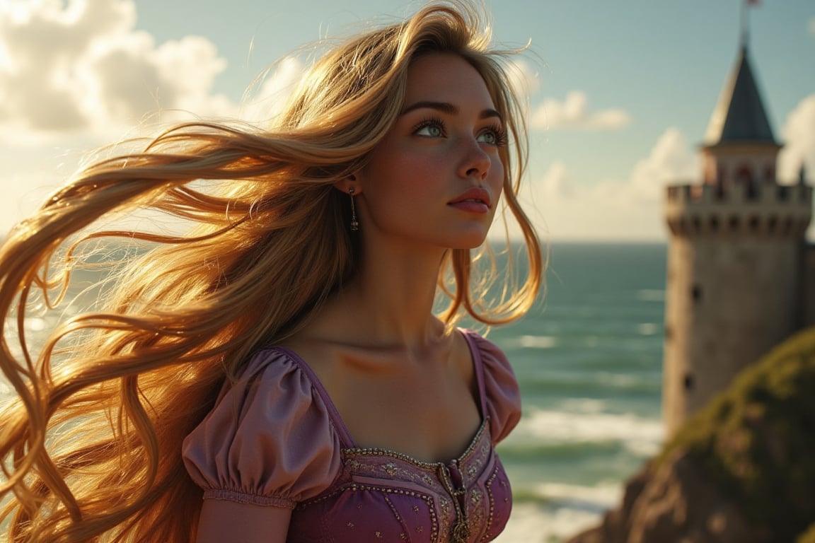 Rapunzel II | image created by Hyper Hypnotic Hydra | Tensor.Art