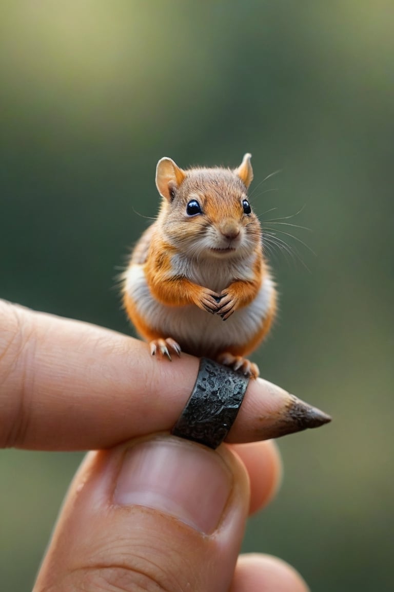 a small animal sitting on the | image created by user ...