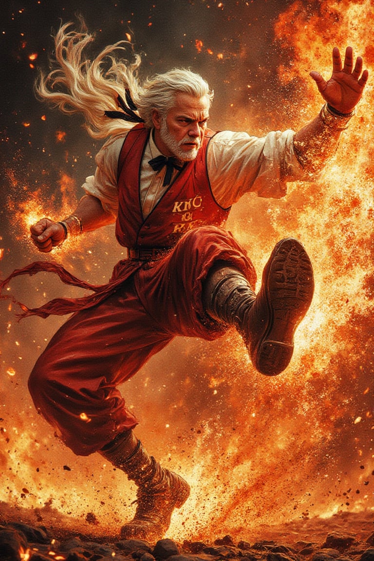 a brand new fighter hero of st | image created by AdonisKobi | Tensor.Art