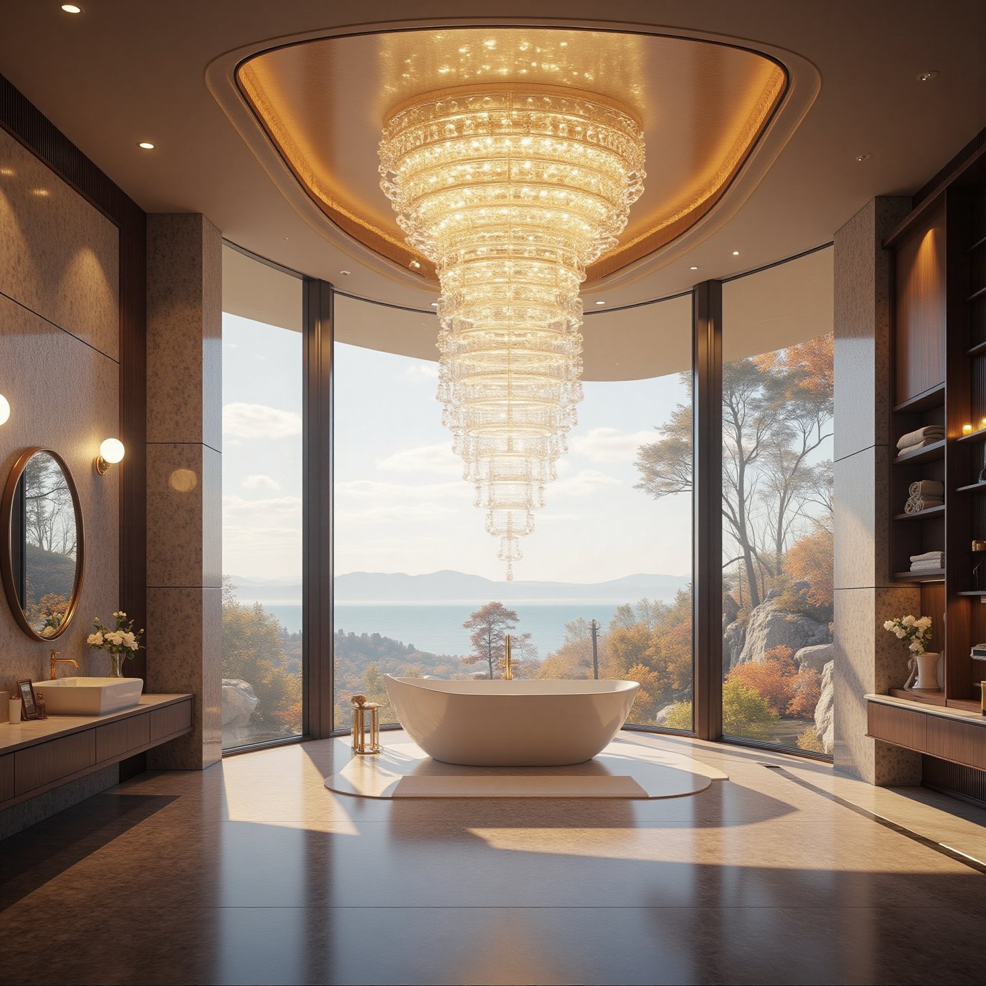 A luxurious interior design fe | image created by AdonisKobi | Tensor.Art
