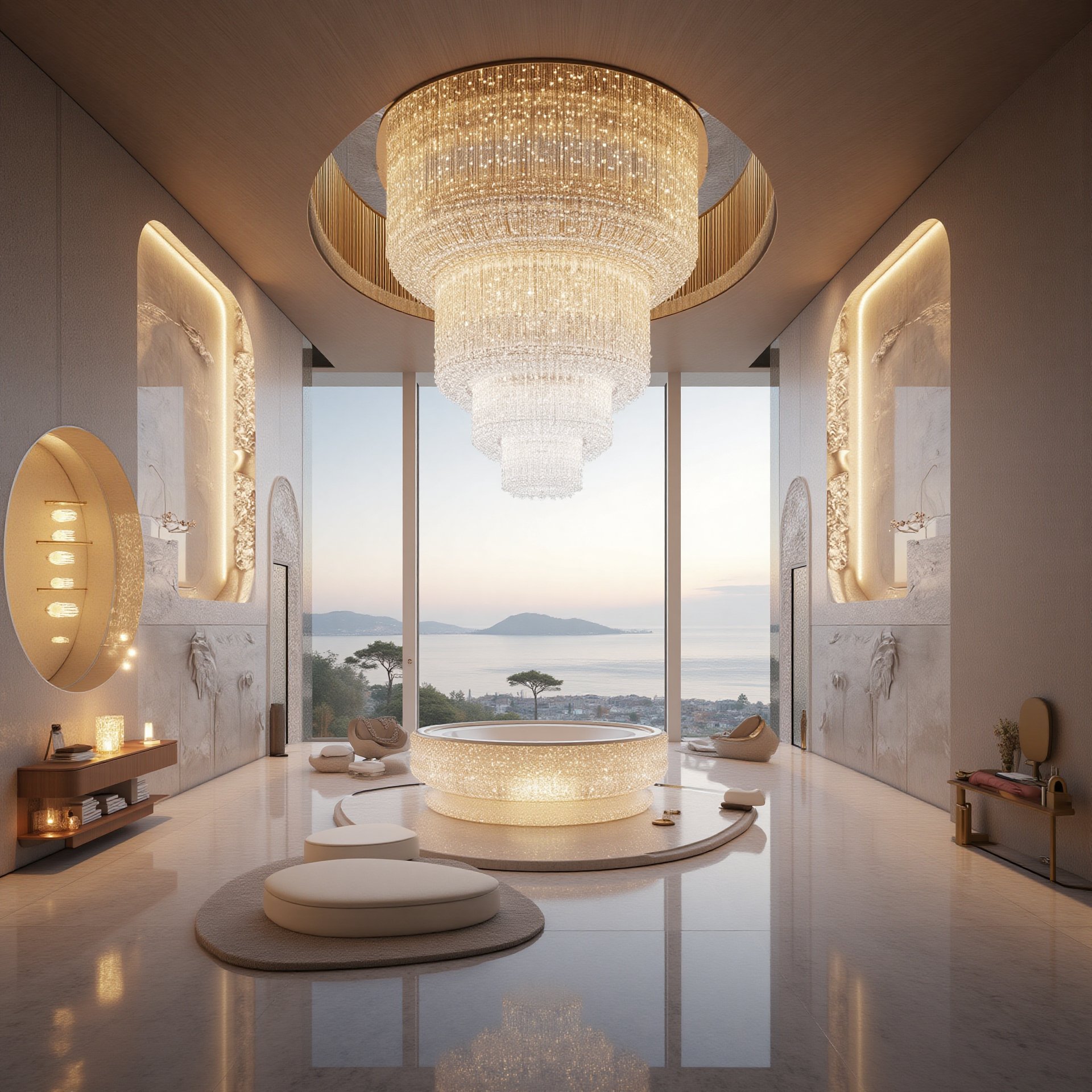 A luxurious interior design fe | image created by AdonisKobi | Tensor.Art