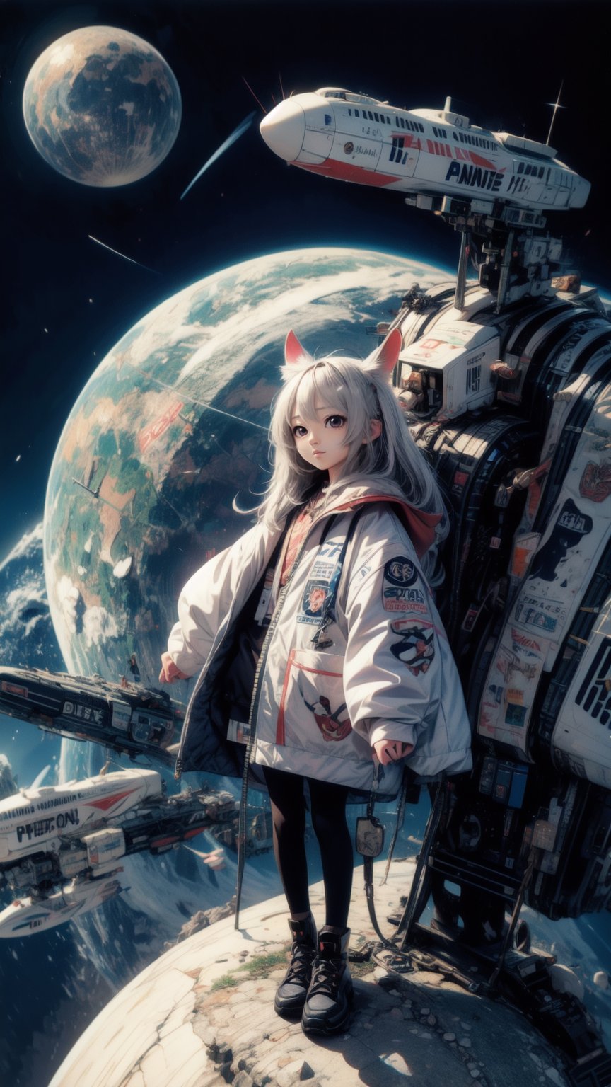 Pixie Girl,Anime,Planetes,Scie | image created by Nandemo42 | Tensor.Art