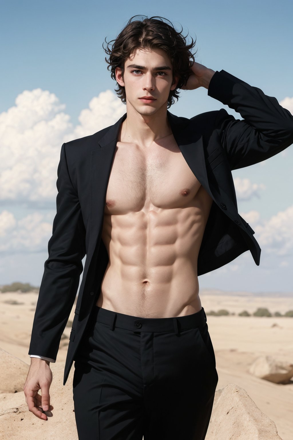 a ((torso-body shot)) of a 25- | image created by Golf | Tensor.Art