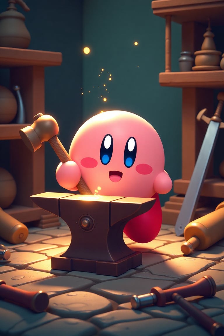 kirby | image created by user_688337430797050514 | Tensor.Art