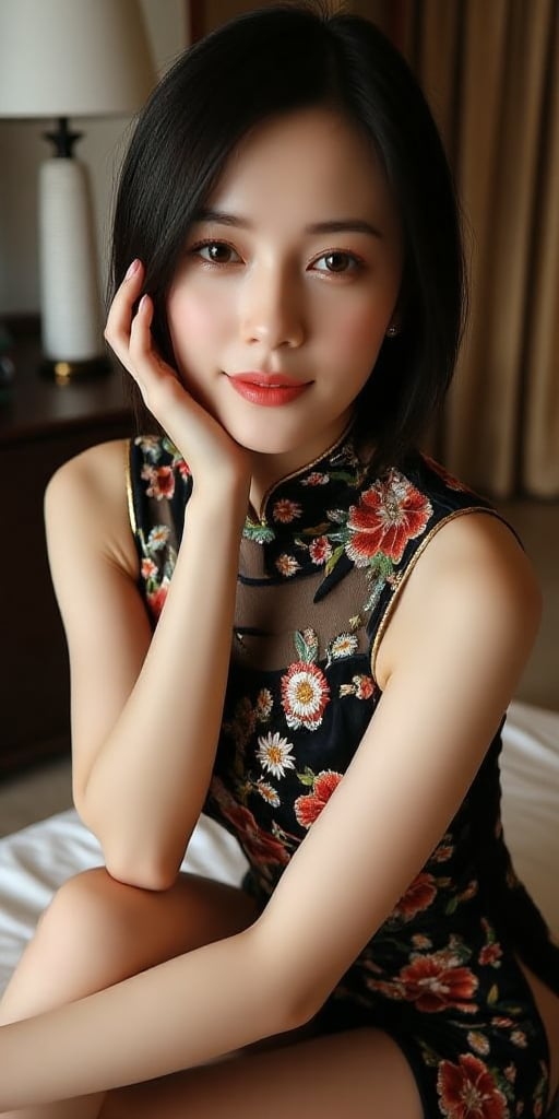cheongsam | image created by AI creator art 研新 | Tensor.Art