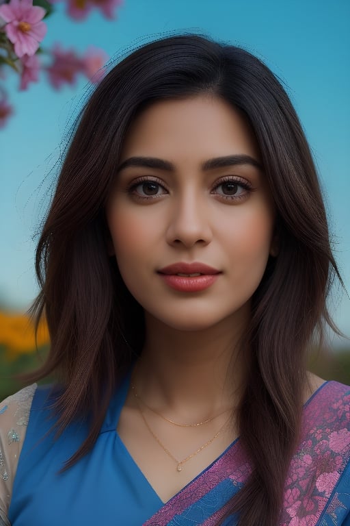 1 indian women 25 age look lik | image created by Dream | Tensor.Art