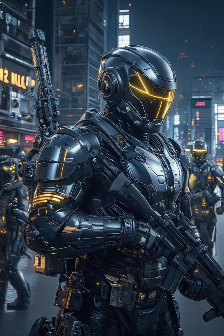 Sci-Fi Soldiers | image created by El Pollo Loco | Tensor.Art