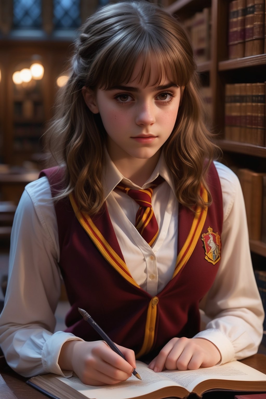 cute Hermione Granger stu - Free AI Image | Tensor.Art | Tensor.Art