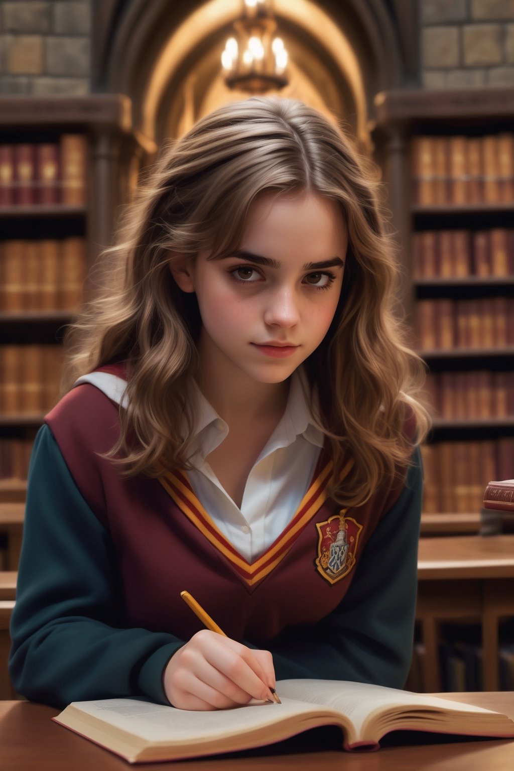 cute Hermione Granger stu - Free AI Image | Tensor.Art | Tensor.Art