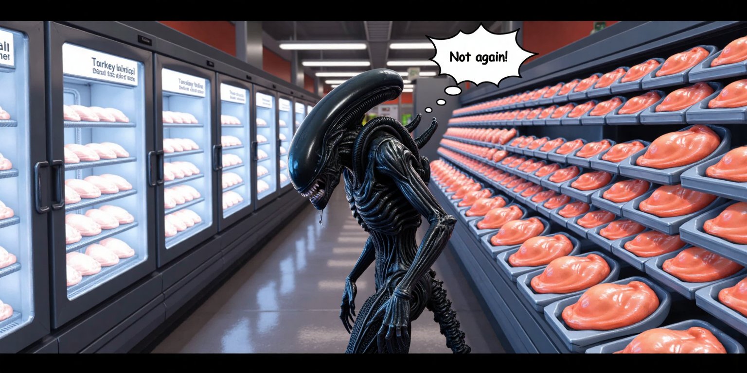 Xenomorph alien strolling thro | image created by C.K.llog | Tensor.Art