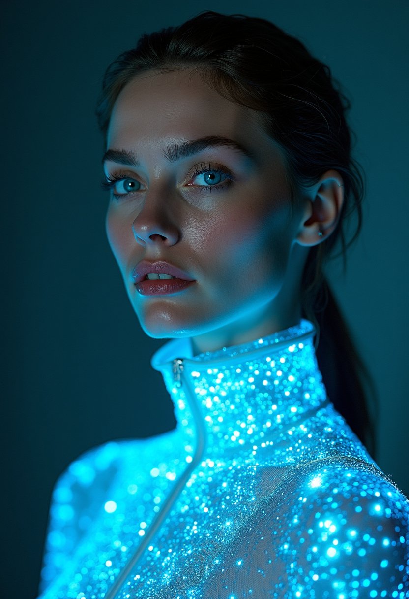Girl in shining clothes | image created by Mikl_Art_1313 | Tensor.Art