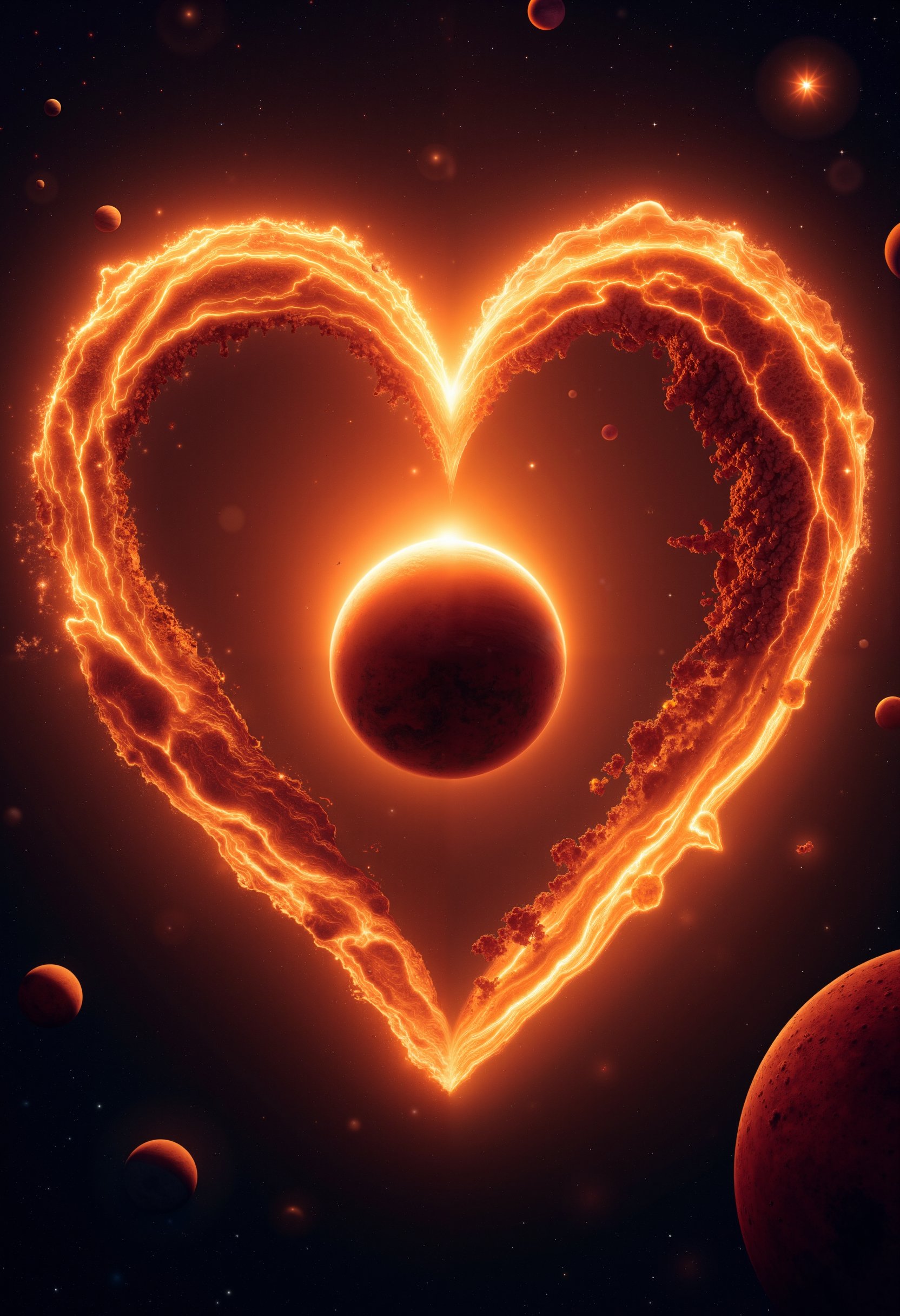 From space with love | image created by Mikl_Art_1313 | Tensor.Art