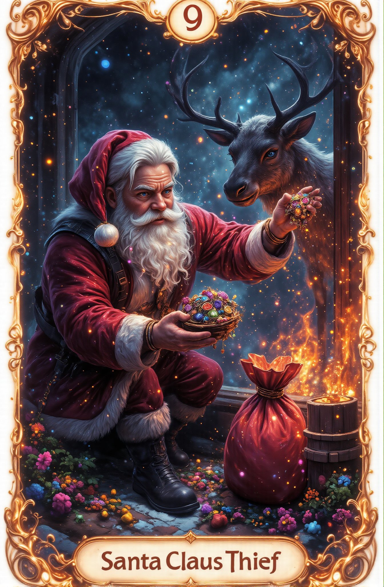 Daily theme Santa Claus Santa | image created by newsans23 | Tensor.Art