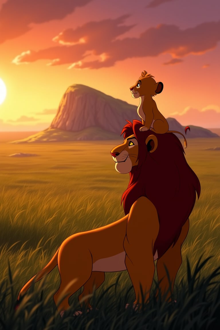 A majestic African savannah la | image created by 701375422499371634 ...
