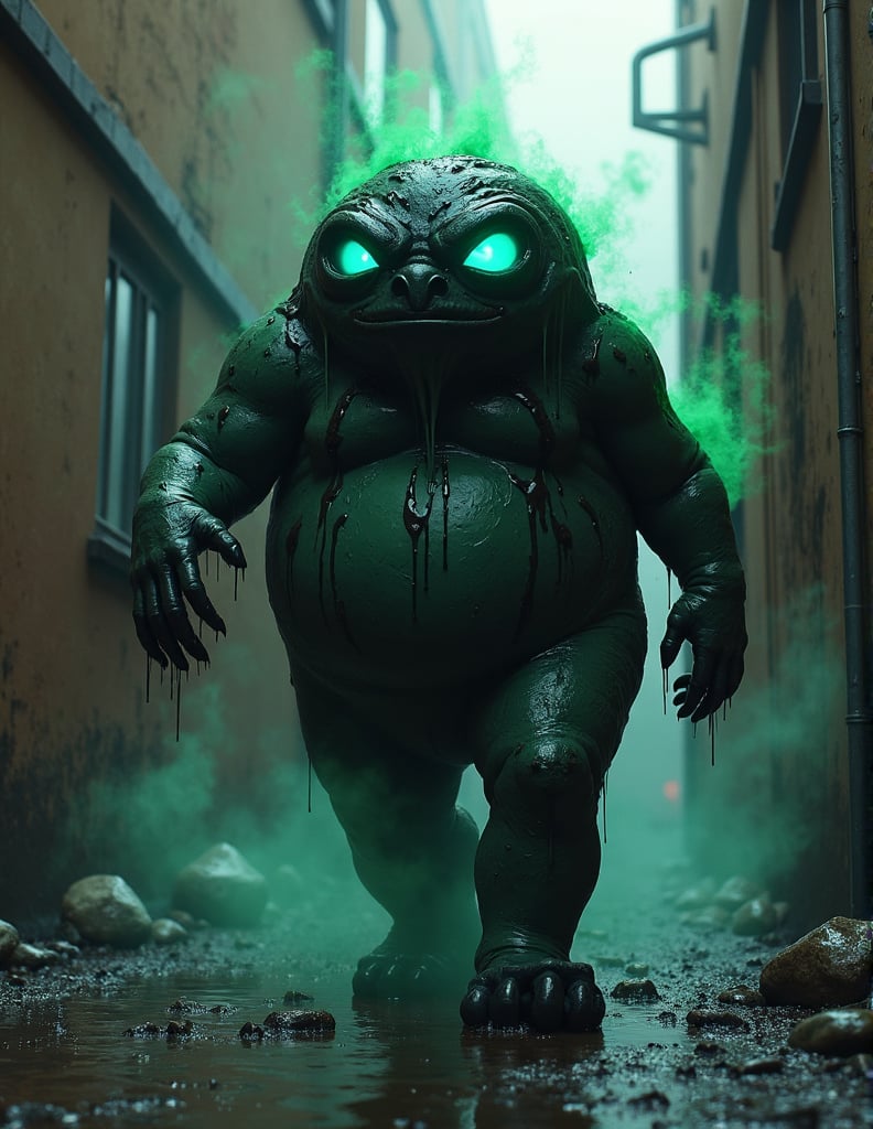 Back alley tar monsters pt1 - | image created by JohnnyDangerously369 ...