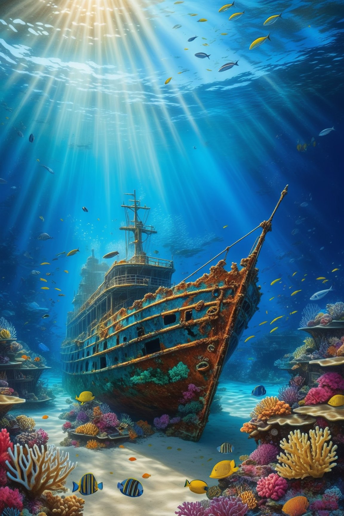 An exquisitely detailed underw | image created by SLG_YT | Tensor.Art