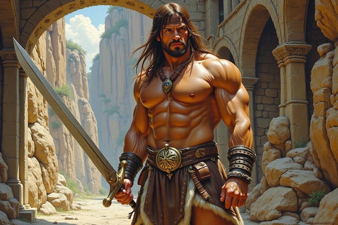 Frank Frazetta fantasy oi - Free AI Image | Tensor.Art | Tensor.Art