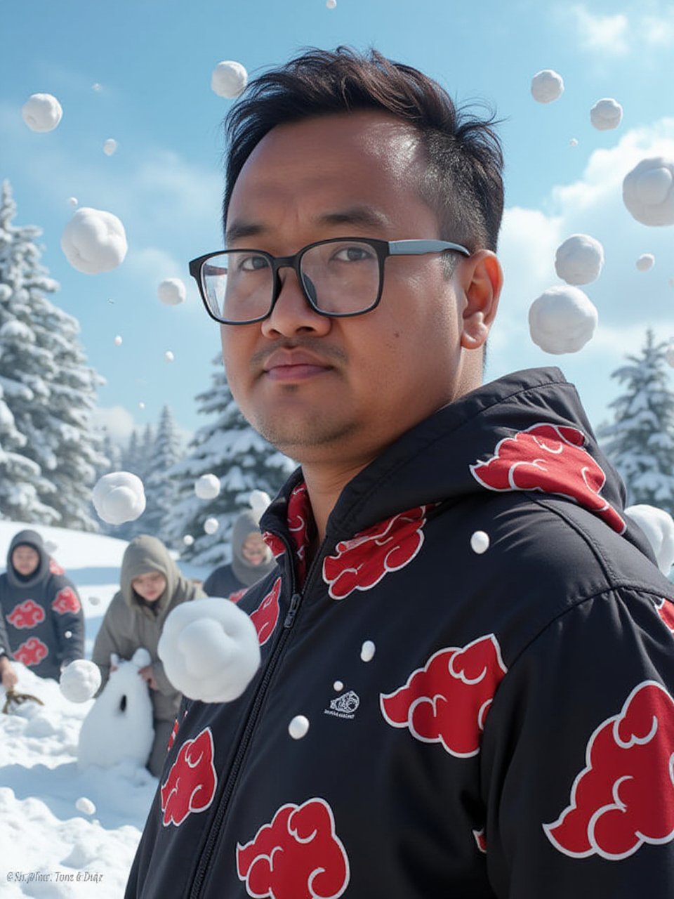 snowball + akatsuki | image created by abangkudat | Tensor.Art