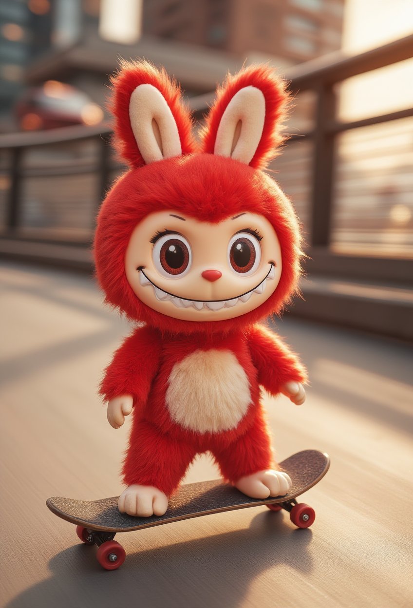 labubu skater | image created by abangkudat | Tensor.Art